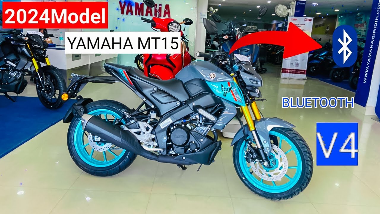 2024 Yamaha MT15 🩵Siyan colour variant || New Yamah MT15 2024 Model new ...