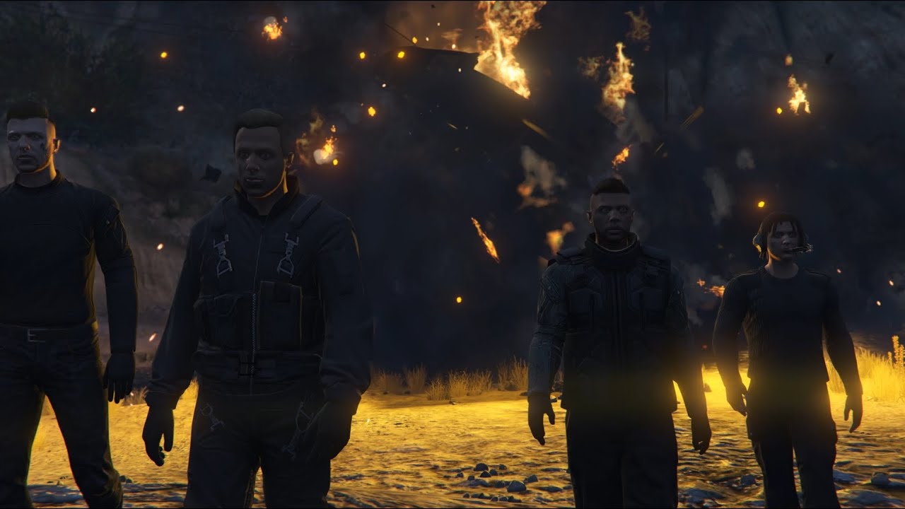 GTA Online #3 - Grand Theft Auto The Humane Labs Raid - YouTube