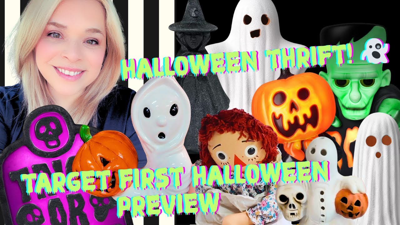 TARGET HALLOWEEN 2025 FIRST LOOK! Lowes + Halloween Antiquing + and ...