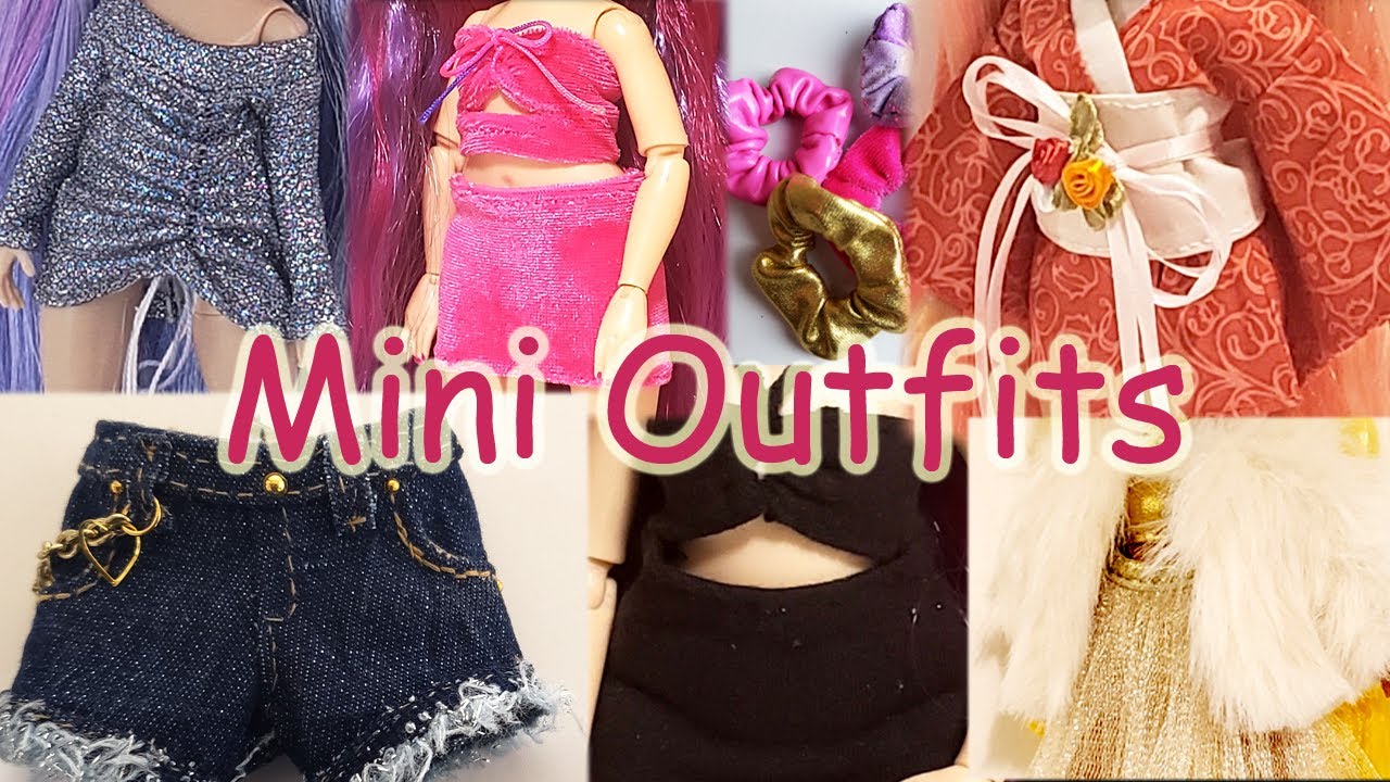 4 Basic Hand Stitches For Perfect Doll Mini Outfits! A Beginner ...