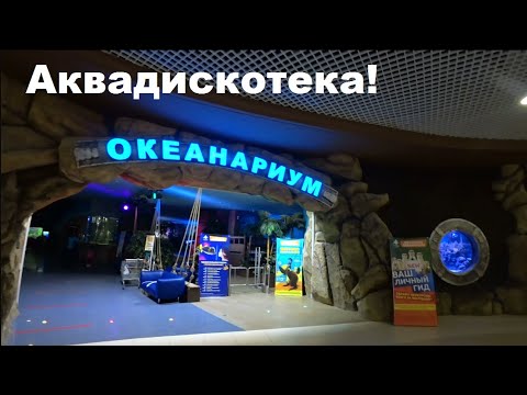 Воронежский океанариум. Аквадискотека) - YouTube