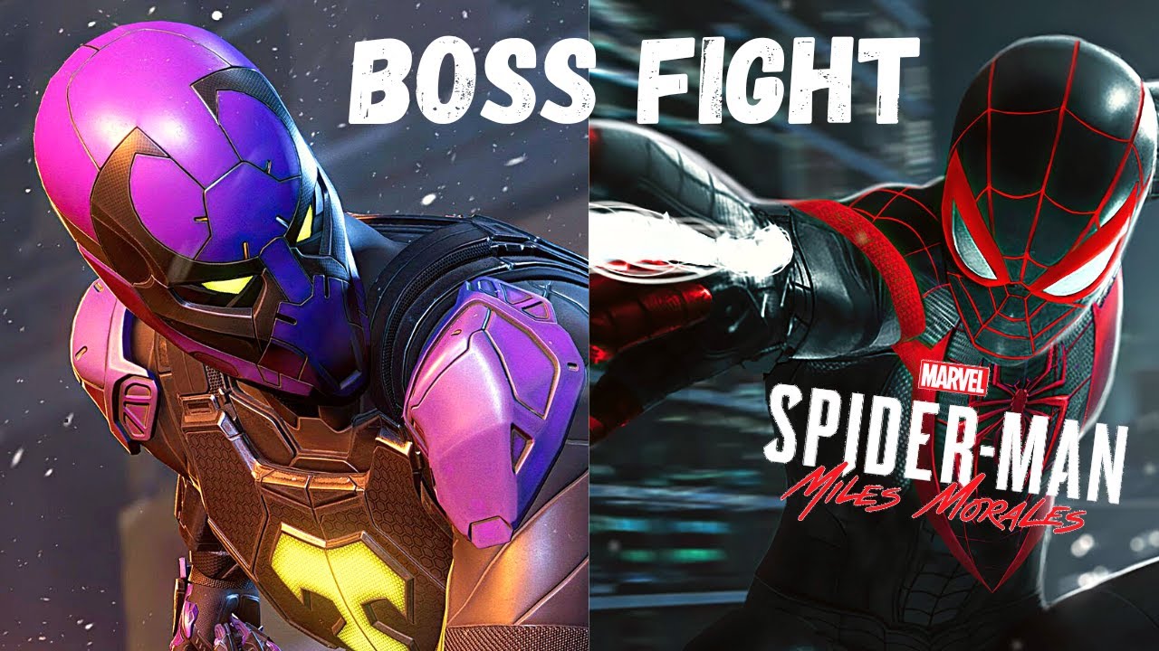 Spider Man Miles Morales Prowler Boss Fight - Spider-Man: miles morales ...