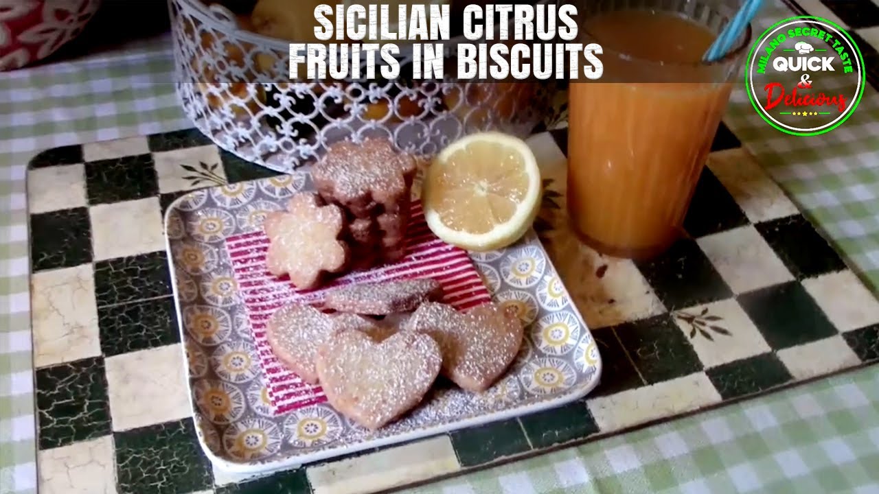 Amazing Sicilian Citrus Fruits, delicate crisps with tangy taste of ...