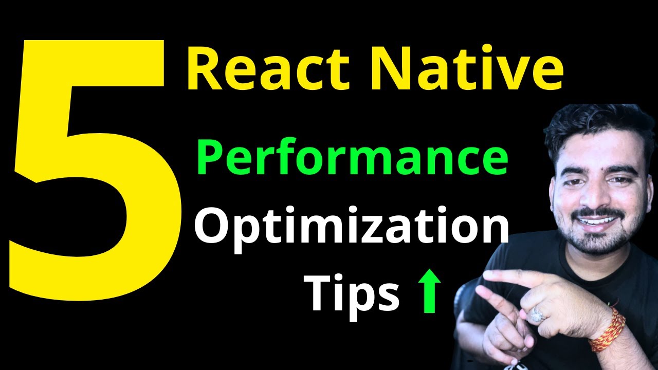 5 React Native Performance Optimization Tips Engineer Codewala Youtube 9996