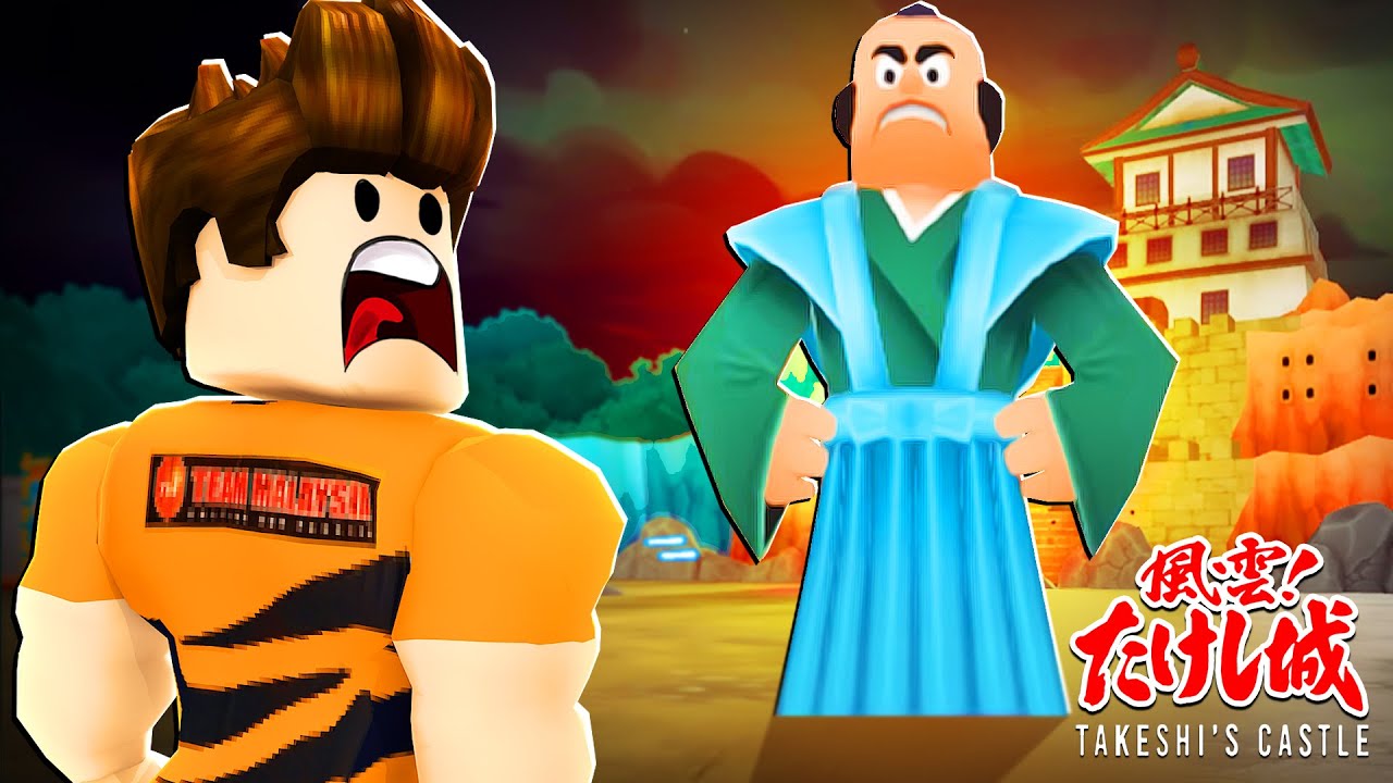 Horangi Main Game Takeshi's Castle!!! Game Show Jepun Yang Famous ...