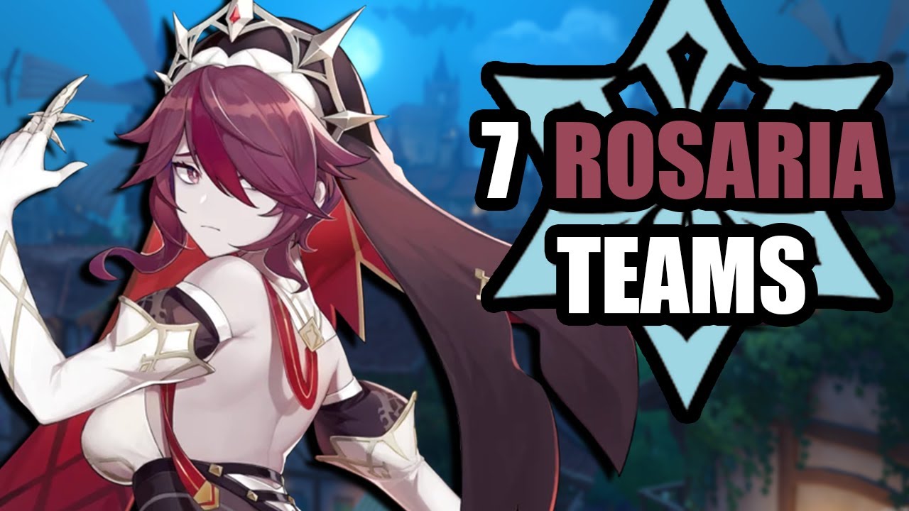 7 ROSARIA TEAMS (Including Dendro) ! Spiral Abyss 3.2 [NO BONUSES ...