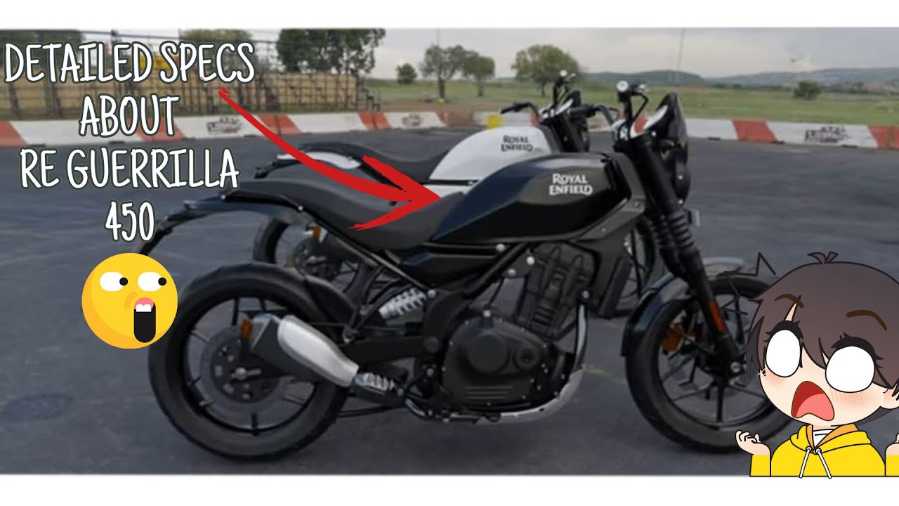 Royal Enfield Guerrilla 450 detailed specs - YouTube