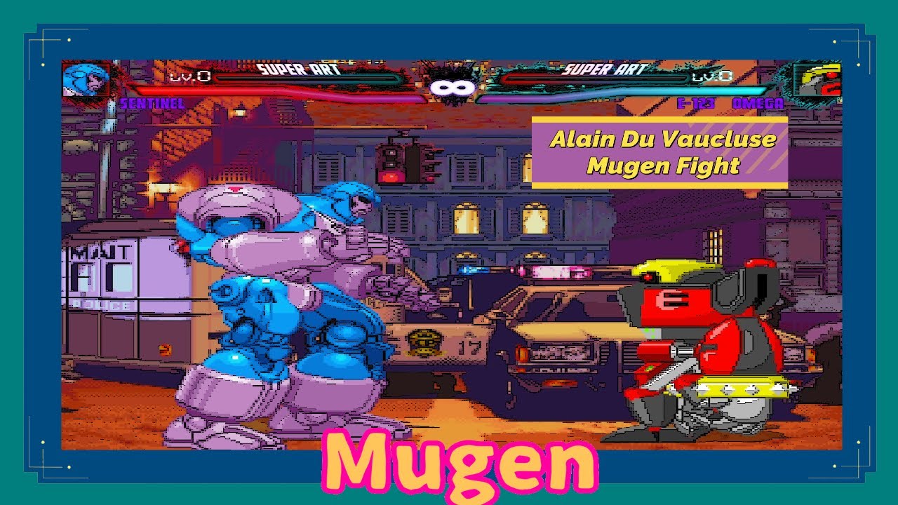 Mugen : Sentinel Vs E-123 Omega (Request) - YouTube