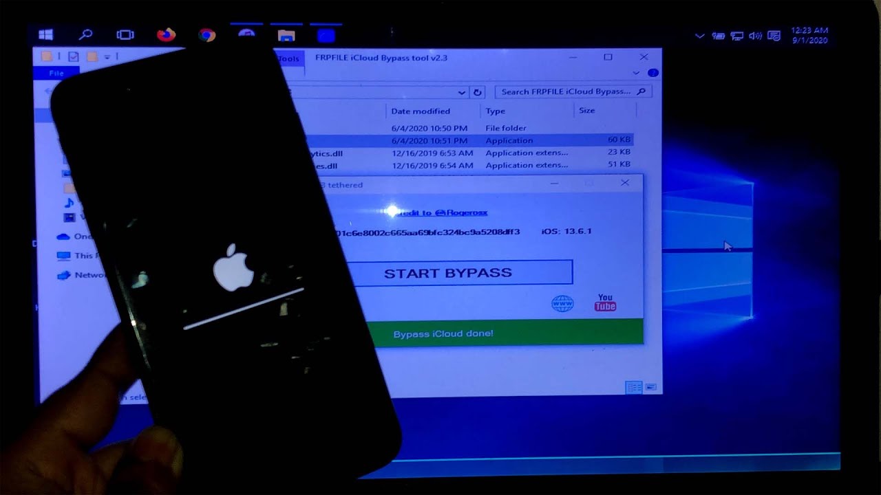 One Click Unlock iPhone iCloud Lock,Battery Drain Fix,Restart Bootloop ...