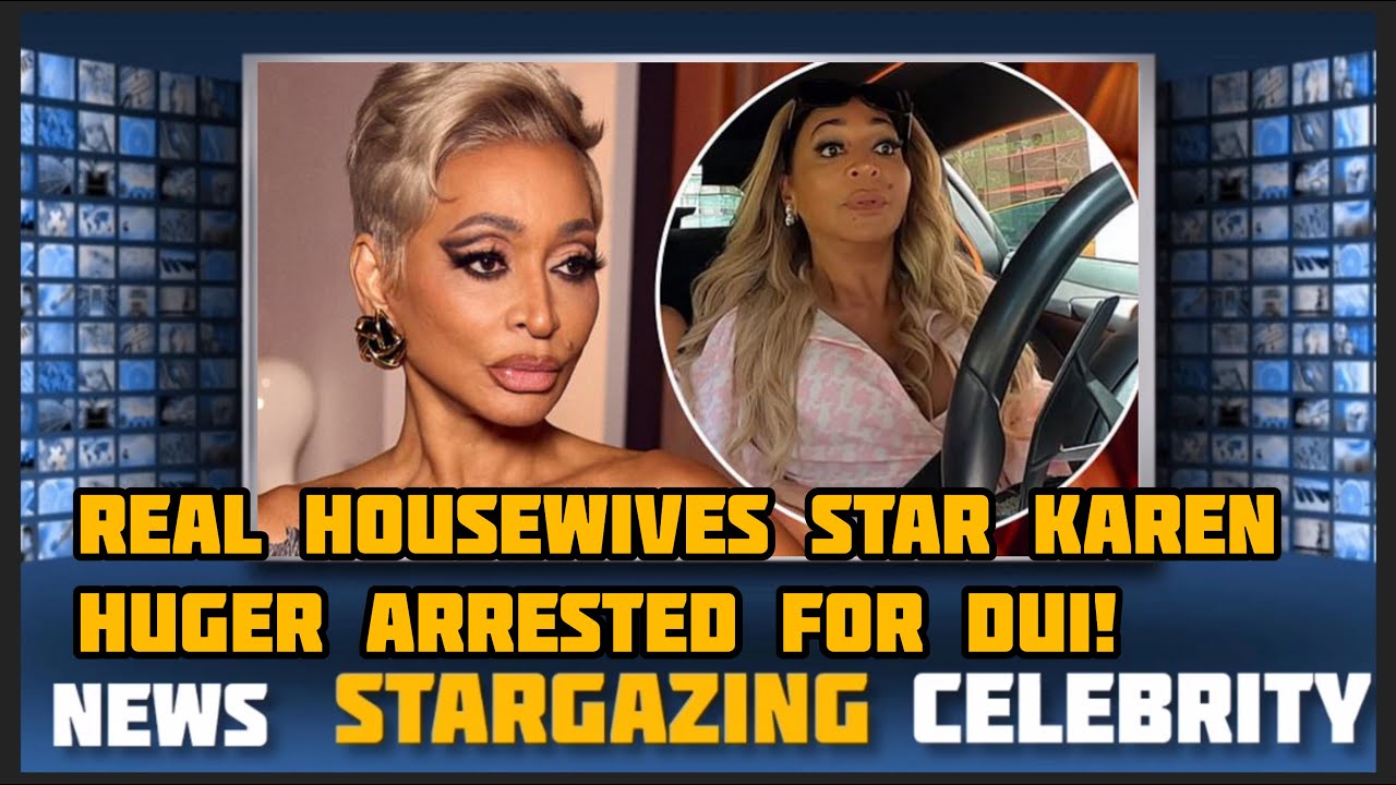Real Housewives Star Karen Huger Arrested for DUI! - YouTube
