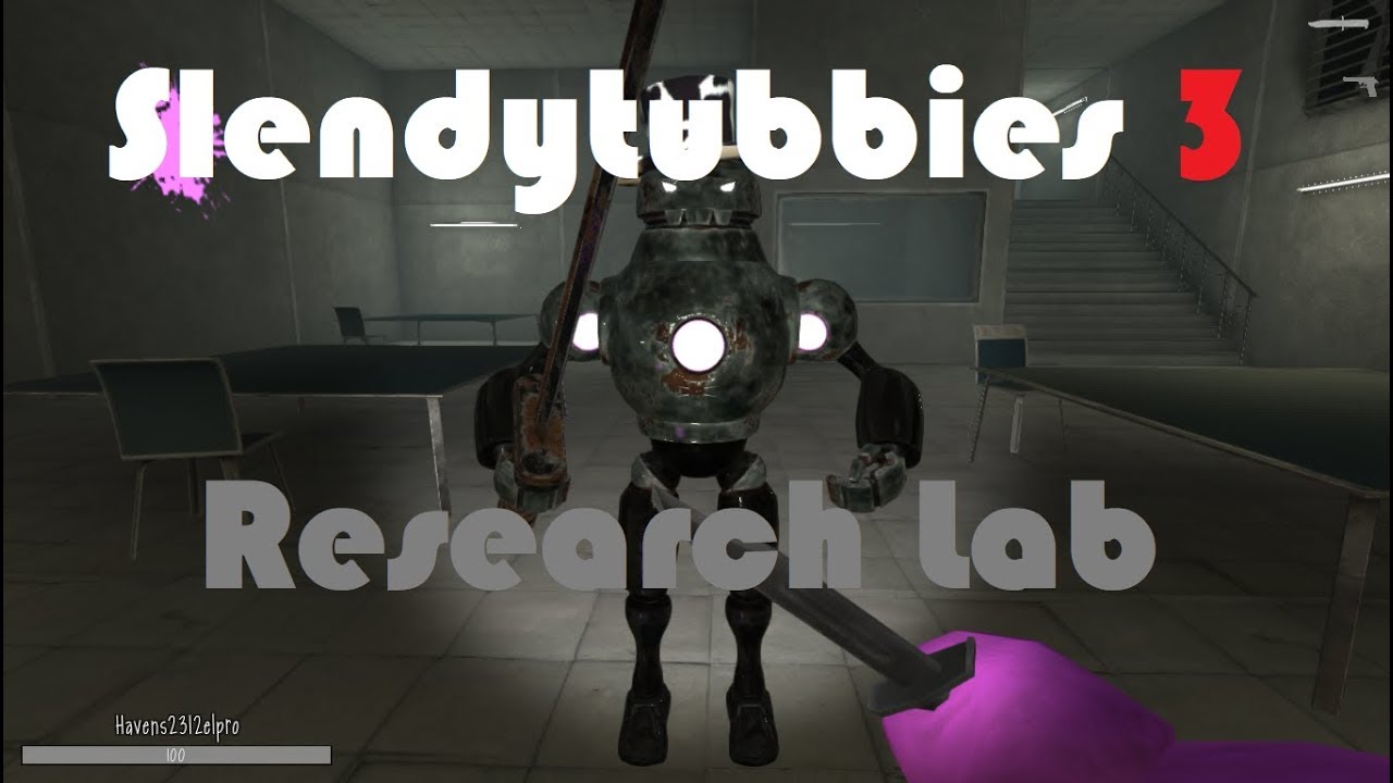 Slendytubbies 3 (Research lab) - YouTube
