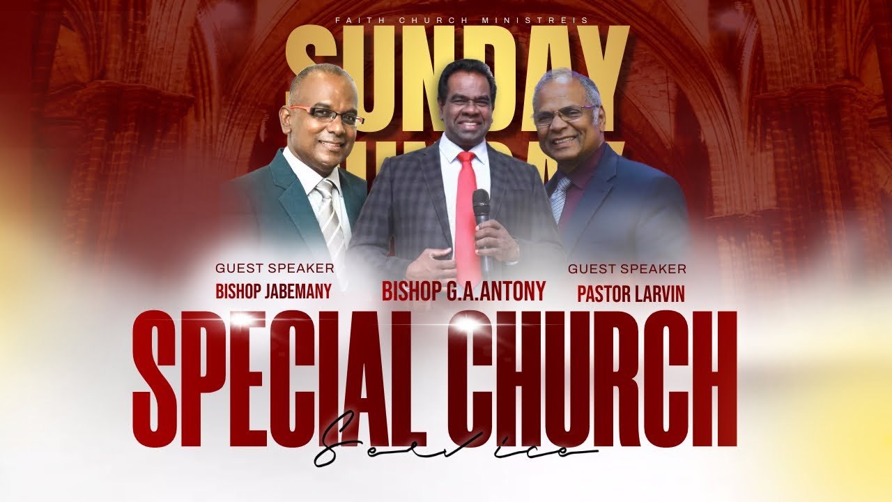 SPECIAL SUNDAY SERVICE| WITH BISHOP JABEMANY & PASTOR LARVIN | FCM LIVE ...