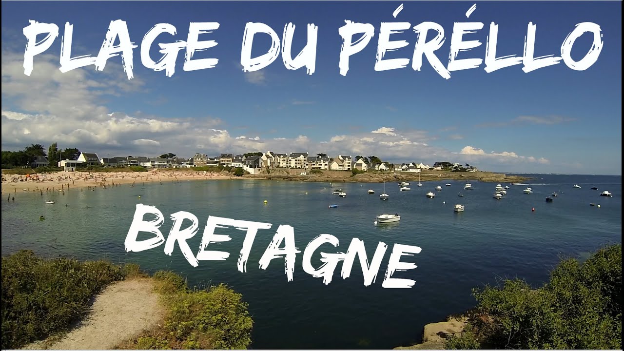 Plage ; Vue à 180° des Rochers Sur Le Pérello ; Bateau ; Ploemeur ...