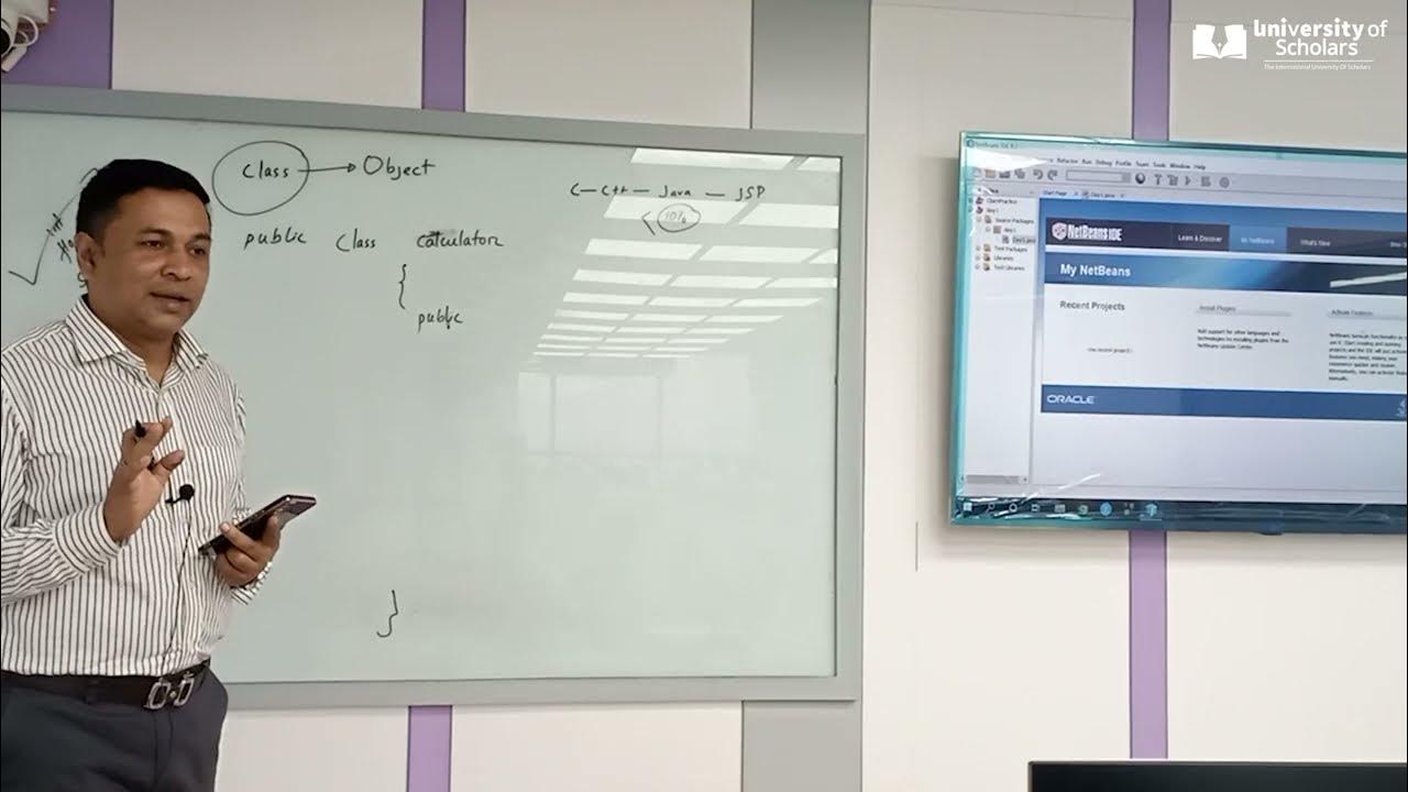 Object Oriented Programming | OOP basic | CSE | Md.Ahsan Arif | University of Scholars - YouTube