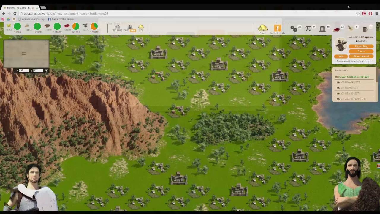 Gameplay of Erectus the Game - YouTube