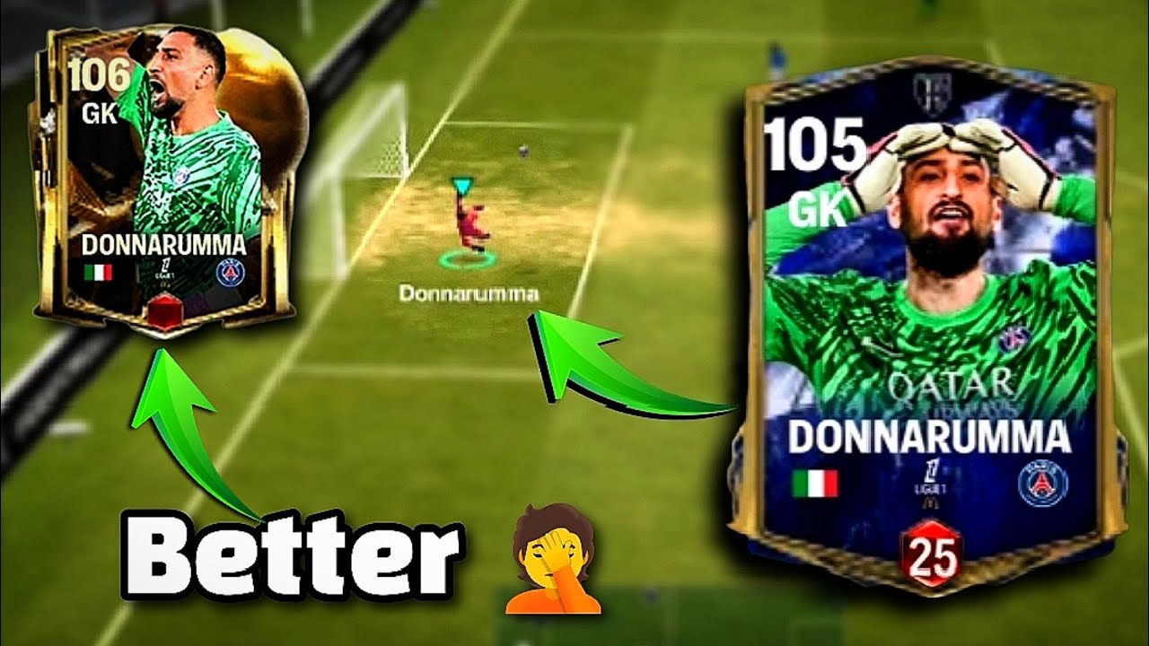 Donnarumma in fc mobile 24 || This TOTY Donnarumma 🤮 || Fcmobile ...