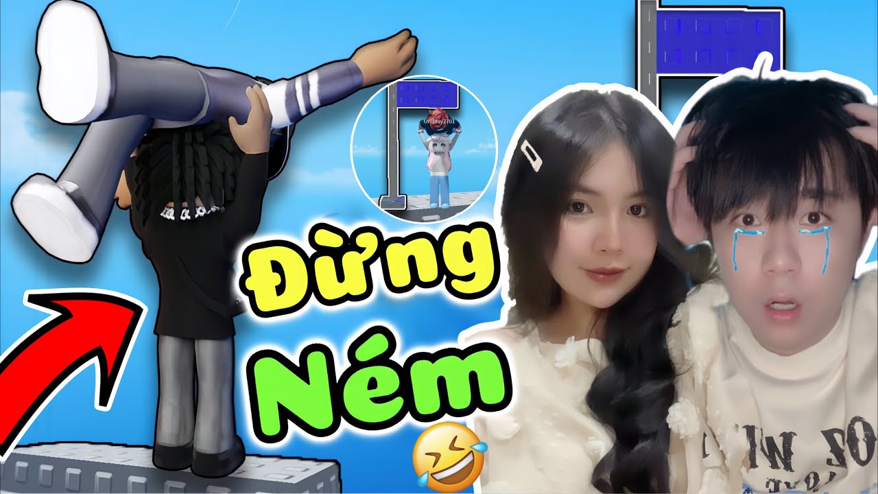 Lần đầu chơi game cặp đôi phải đoàn kết trong Roblox Carry Me - YouTube