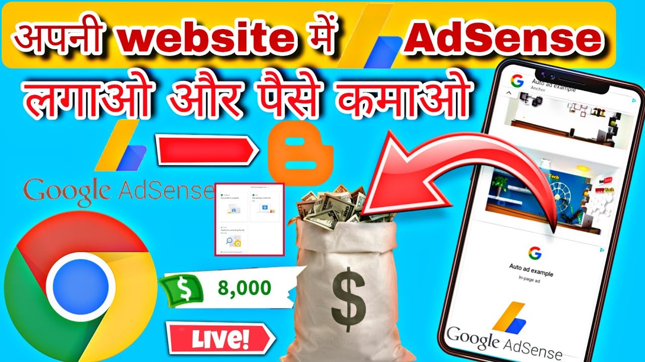 how to add google adsense on blogger | earn money $ #blogger | blogger ...