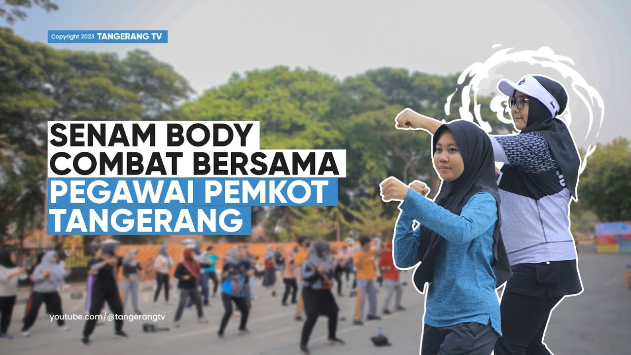 Gandeng Puluhan Pegawai, Dispora Kota Tangerang Gelar Senam Body Combat ...