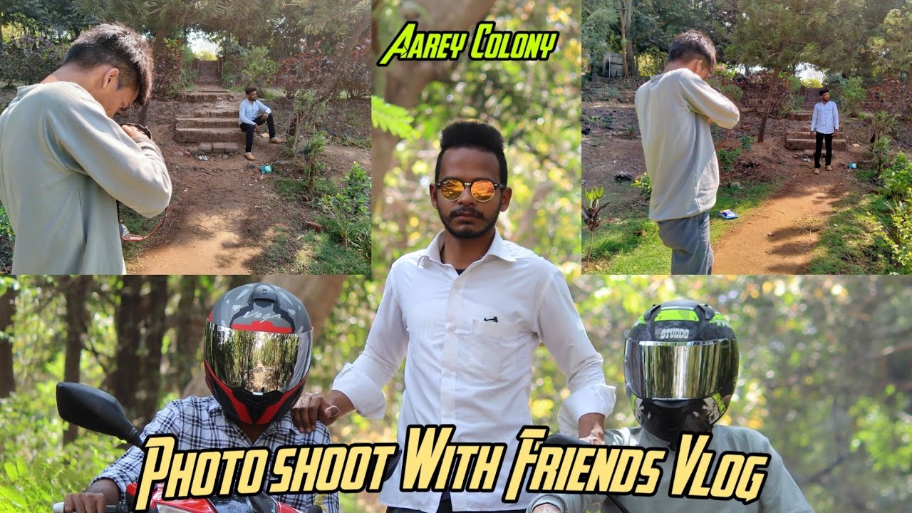 Second Vlog | Photo shoot With Friends Vlog 2020 - YouTube