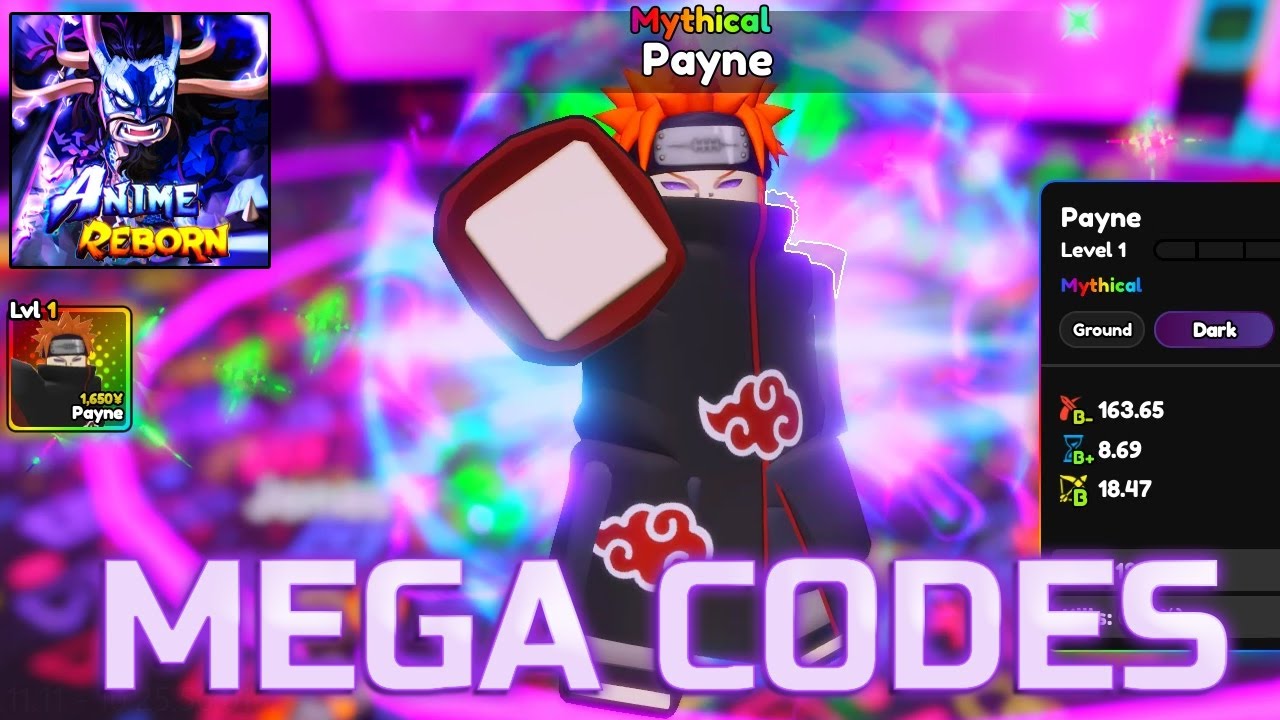 New Mega Codes in Anime Reborn - YouTube