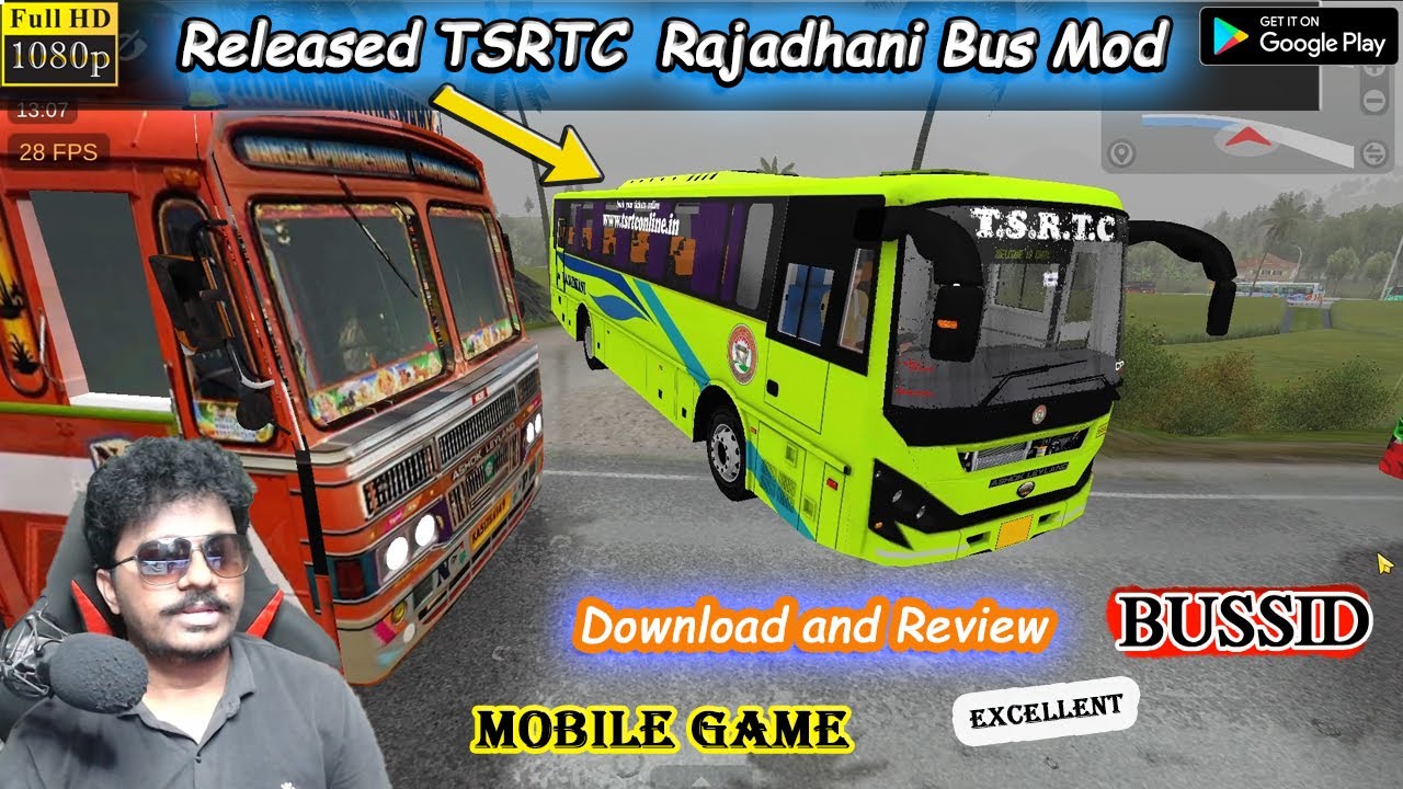 Released How to Download New Rajadhani TSRTC Bus Mod 🚌 in Bus Simulator ...