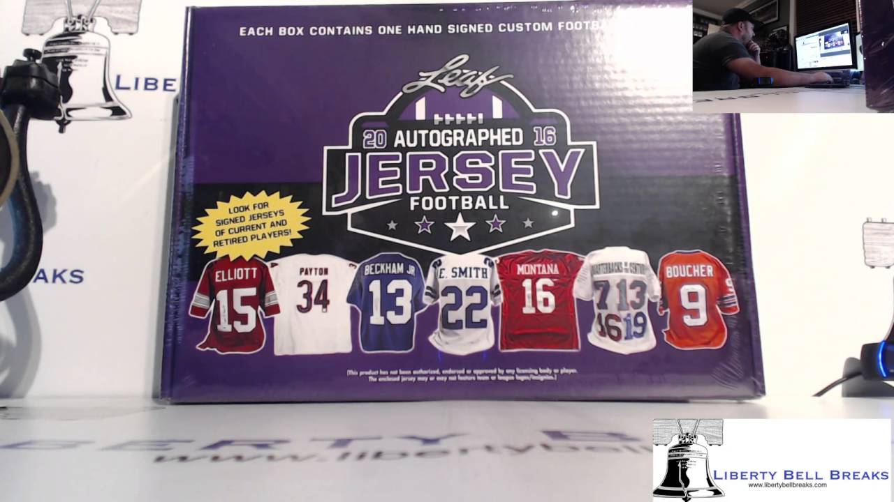 2016 Leaf Autograph Jersey Edition 1 Box Break Ric Sisco 9 3 16 - YouTube