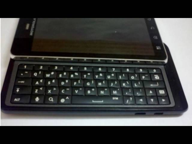 Droid 3 Keyboard