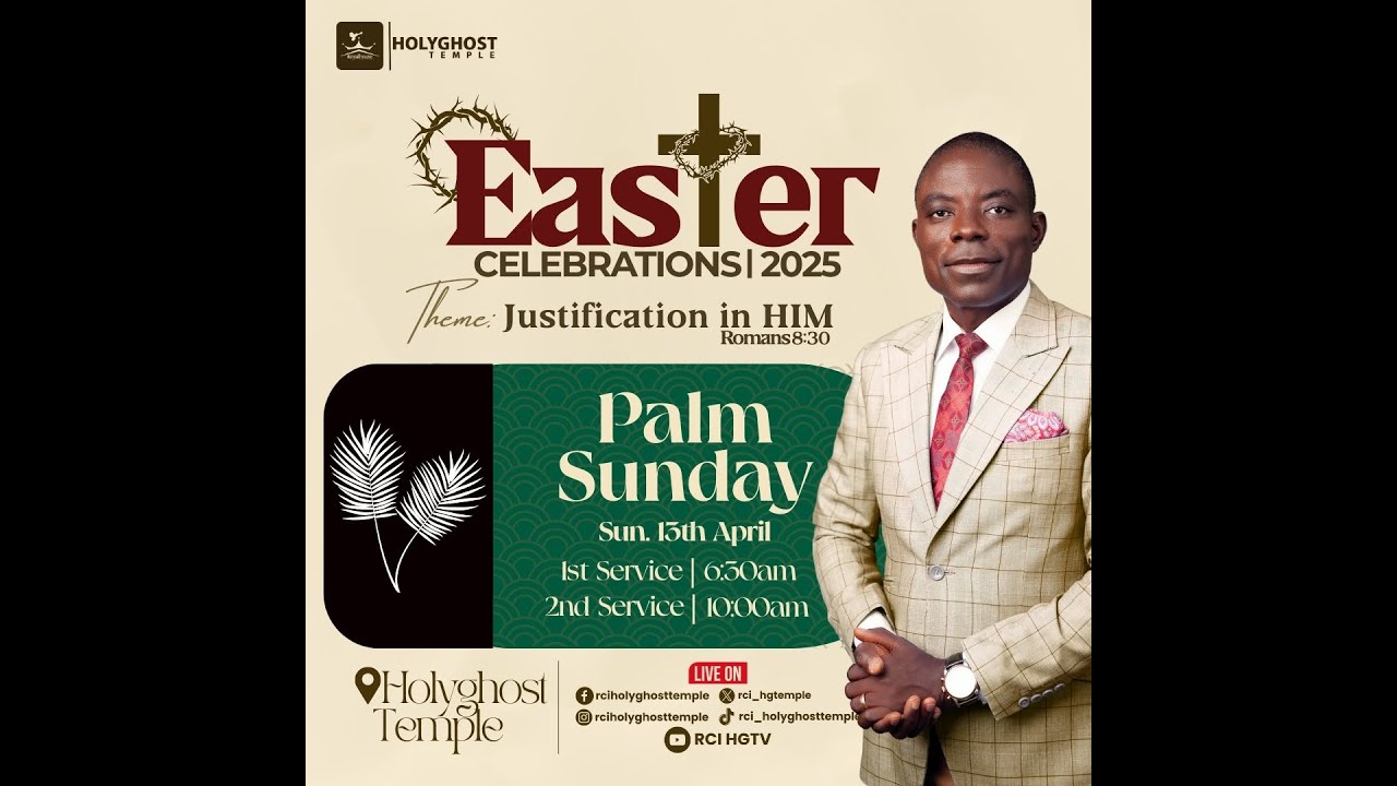 Sunday Service with Rev. King Foli || 06. 04. 25 - YouTube