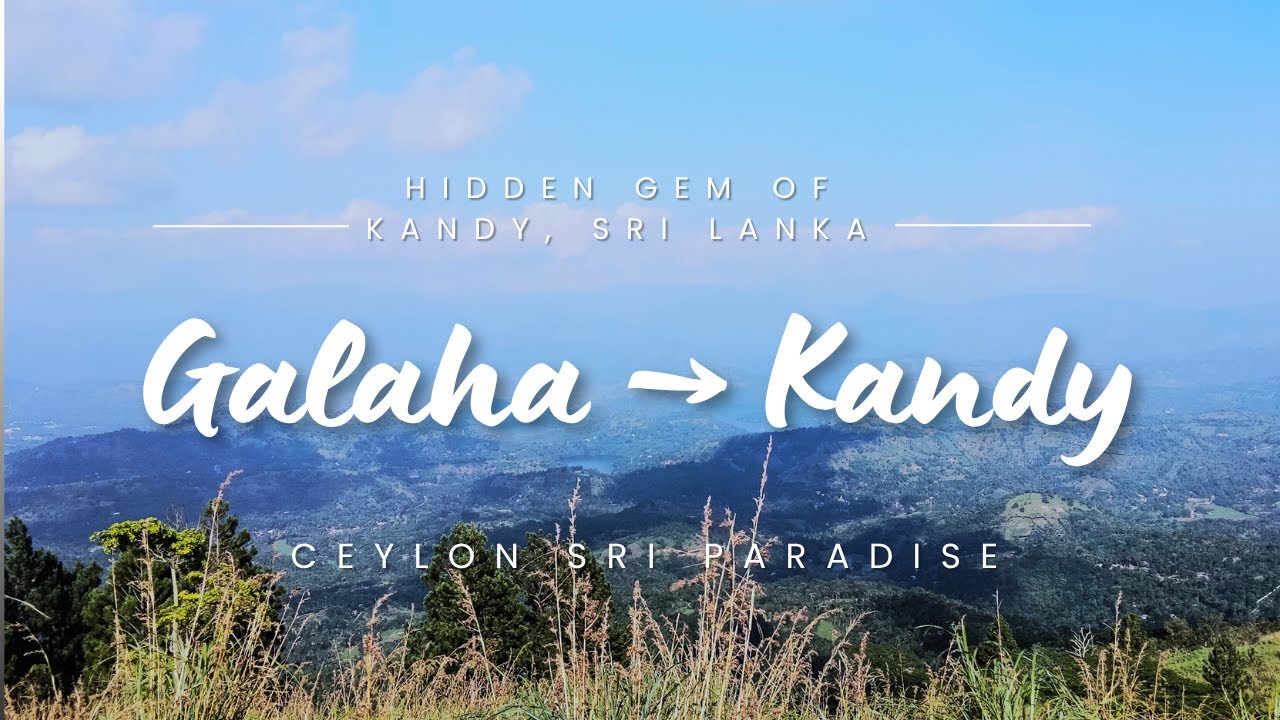 Beautiful Sri Lanka Roads | Bike Ride Galaha → Kandy - YouTube