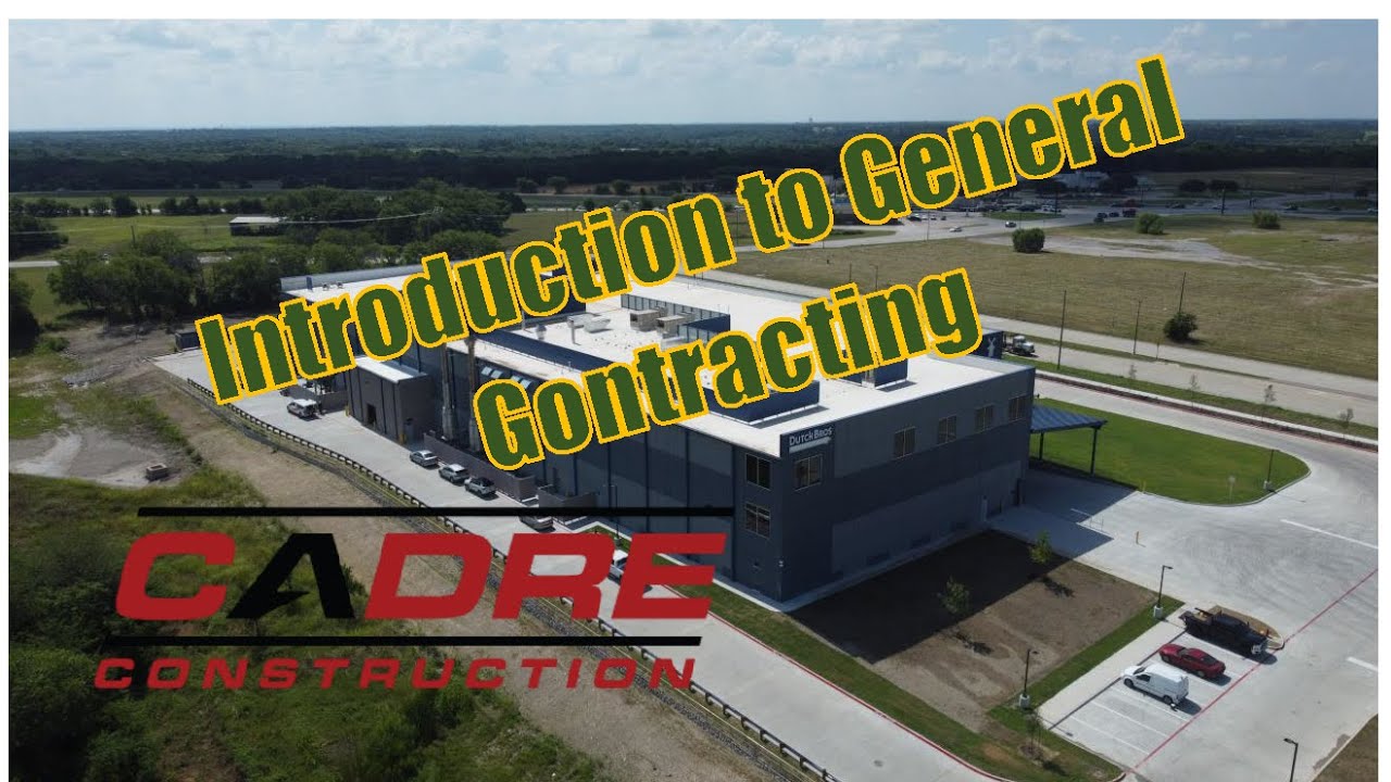 Introduction to General Contracting - YouTube