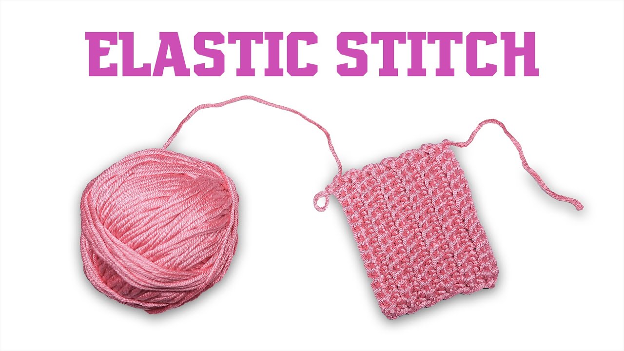 Even a Beginner Can Crochet This Stretchy Pattern (2 minute GUIDE ...