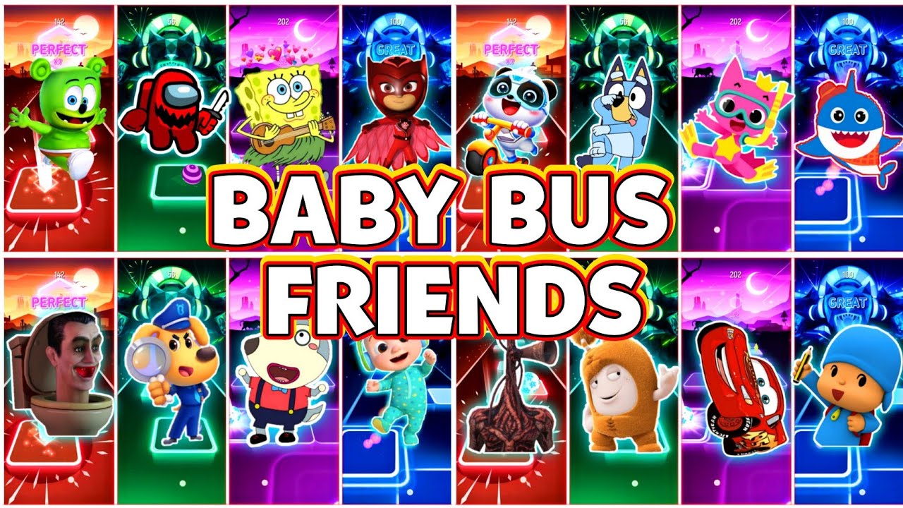Baby Shark And Pinkfong Friends All Video Megamix Game 🆚 Cocomelon ...
