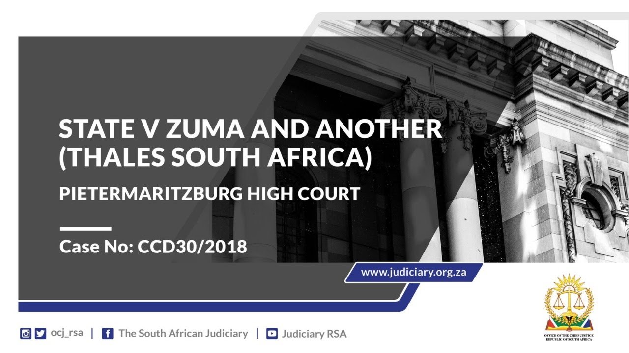 Ruling State V Zuma And Another Thales South Africa