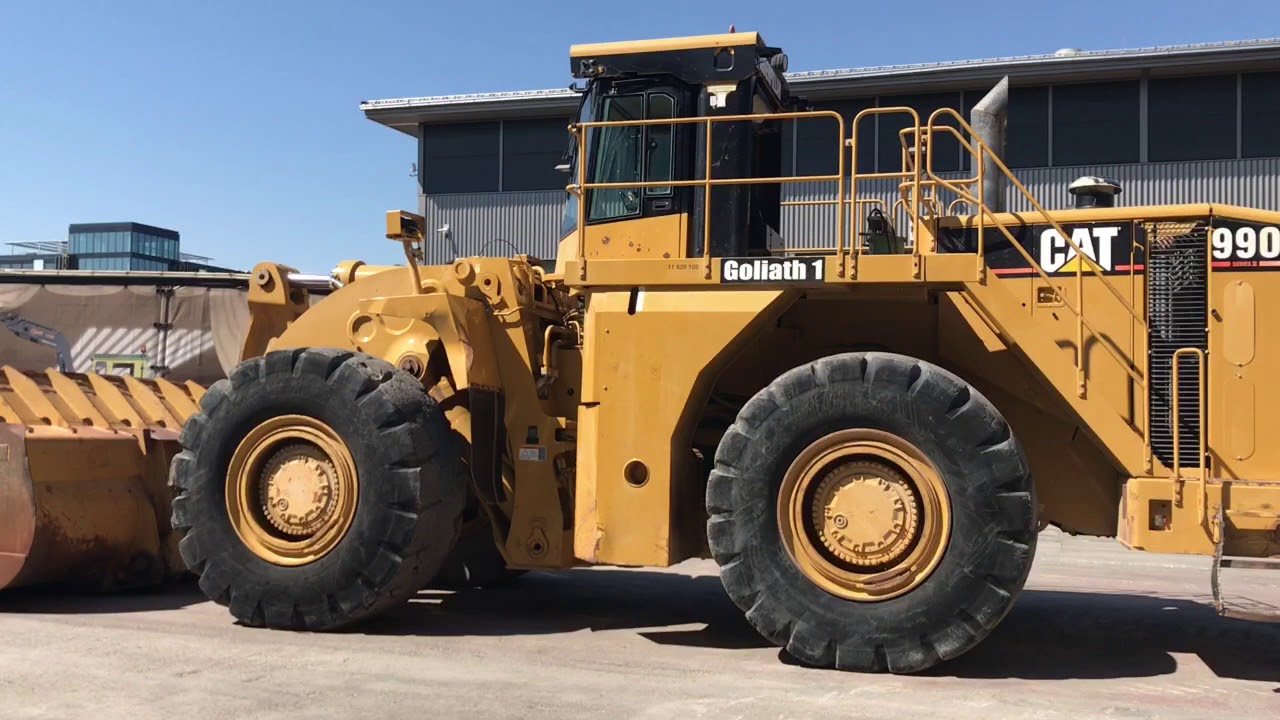 CAT 990 Serie II, S/N BCR00259 Zeppelin used - YouTube