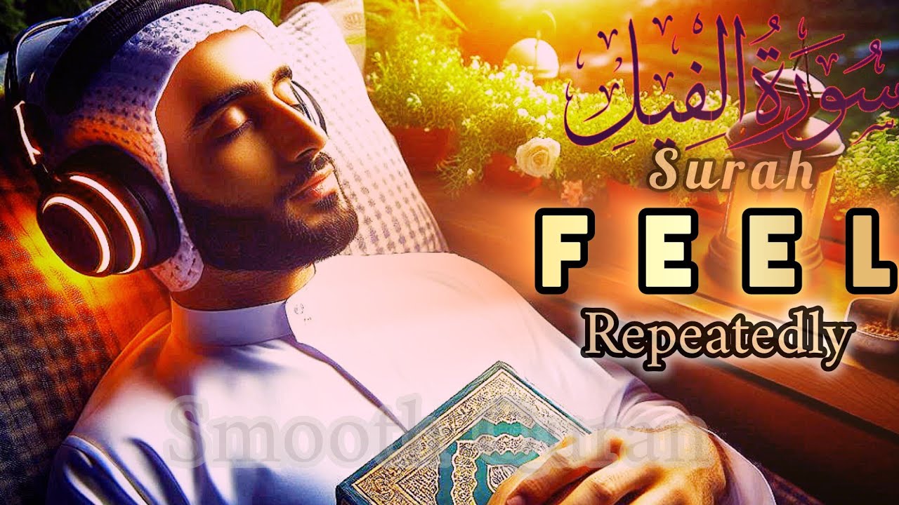 Surat ul Feel | Al Feel |سورۃ الفیل | Slow and calm 🥰 | SQ #surahmulk # ...