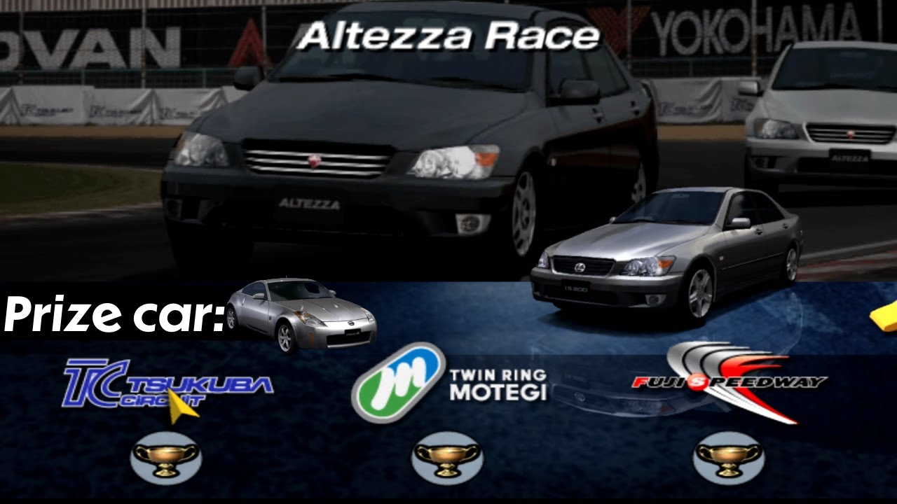 ALTEZZA RACE (Toyota Events) - Gran Turismo 4: Spec-II - YouTube