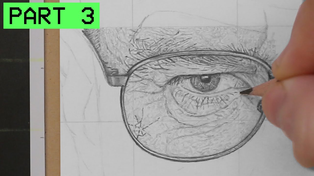 Drawing REALISTIC Facial Features In PENCIL - PART 3 - YouTube