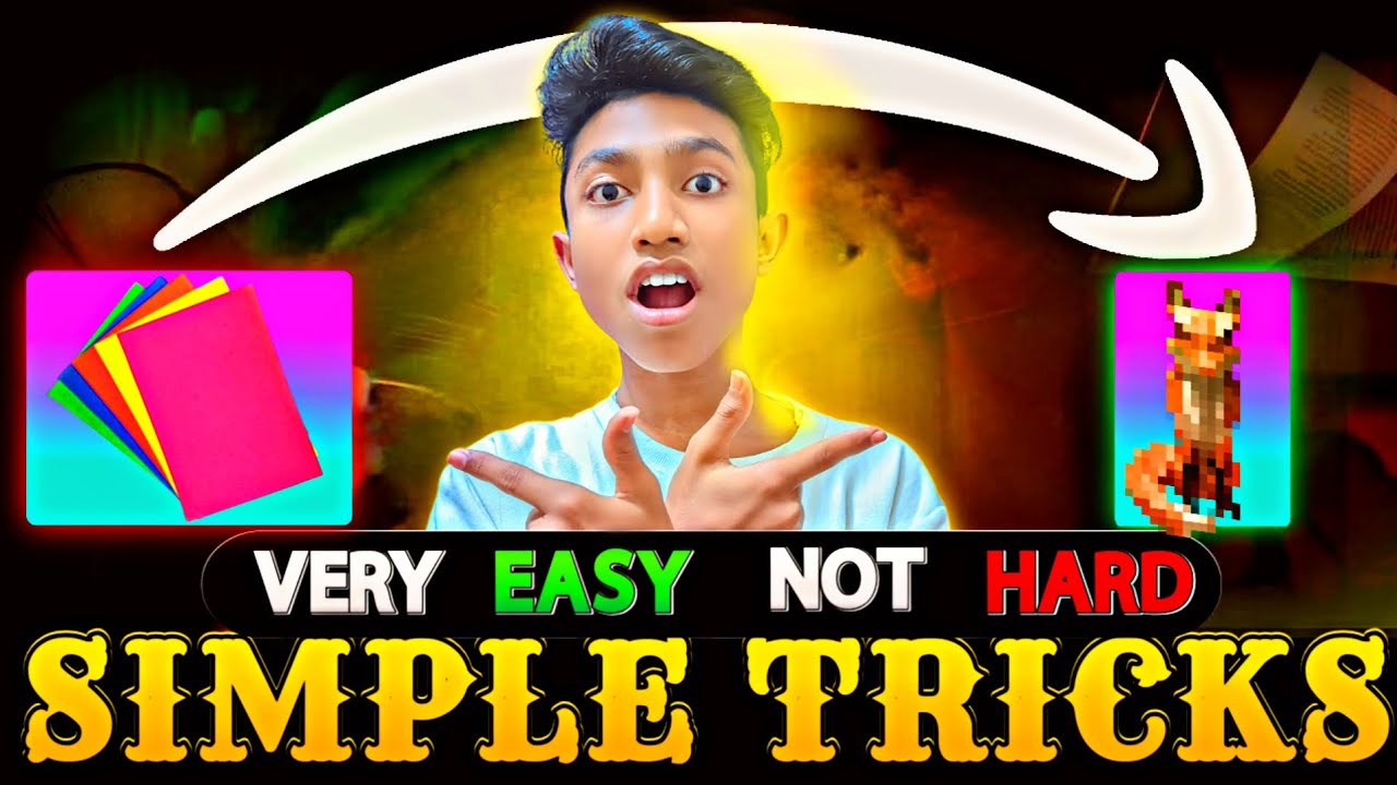VERY EASY NOT HARD SIMPLE TRICKS | খুব সহজ না কঠিন সহজ কৌশল | PAPER ...