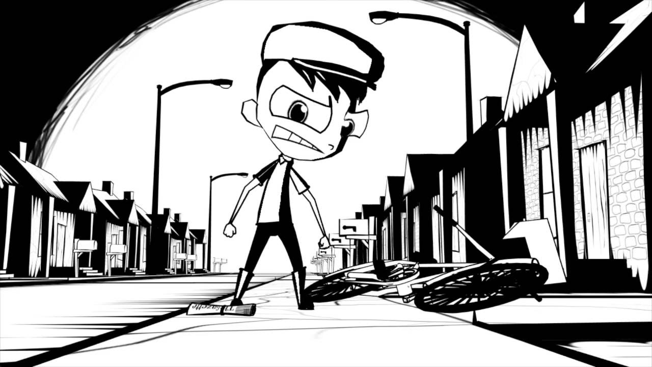 Award-Winning Animated Short Film - "Newbie Newsboy" - YouTube