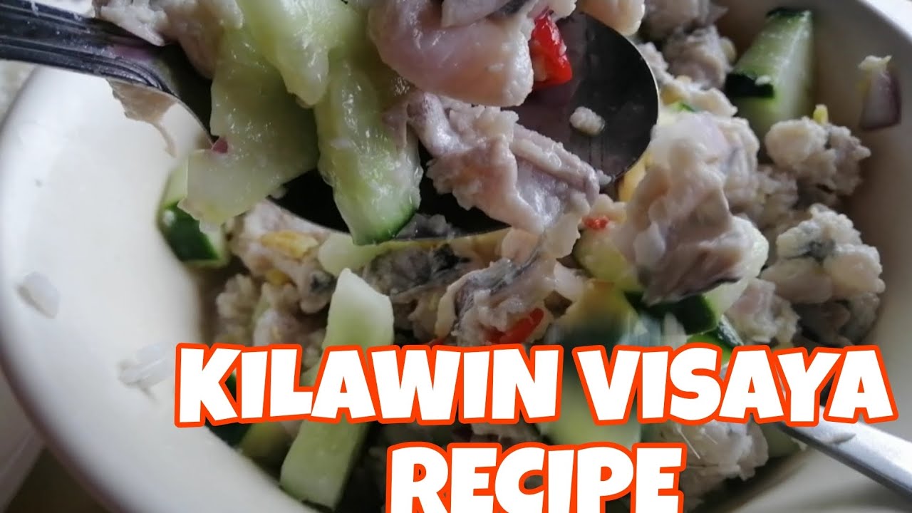 kinilaw na ispada na isda.(VISAYA RECIPE) - YouTube