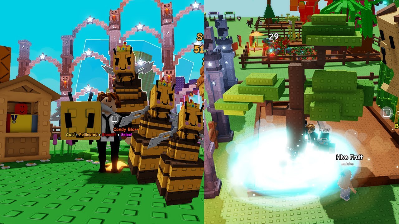 LIVE GROW A GARDEN BIZZY BEES UPDATE!! and Playng with viewers - YouTube