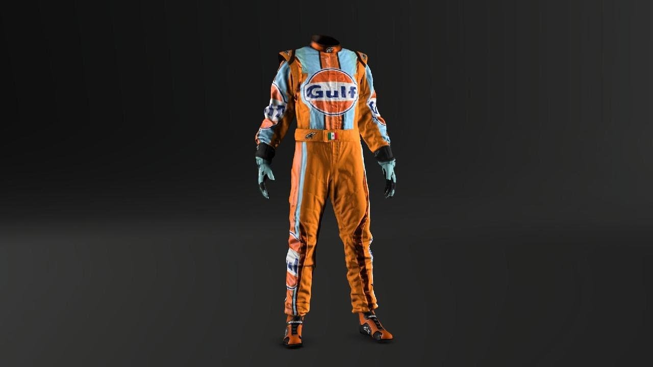 Traje F1 de Gulf - YouTube