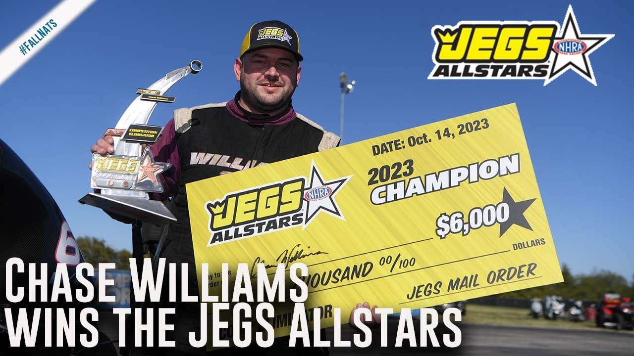 Chase Williams wins the JEGS Allstars in Comp Eliminator - YouTube