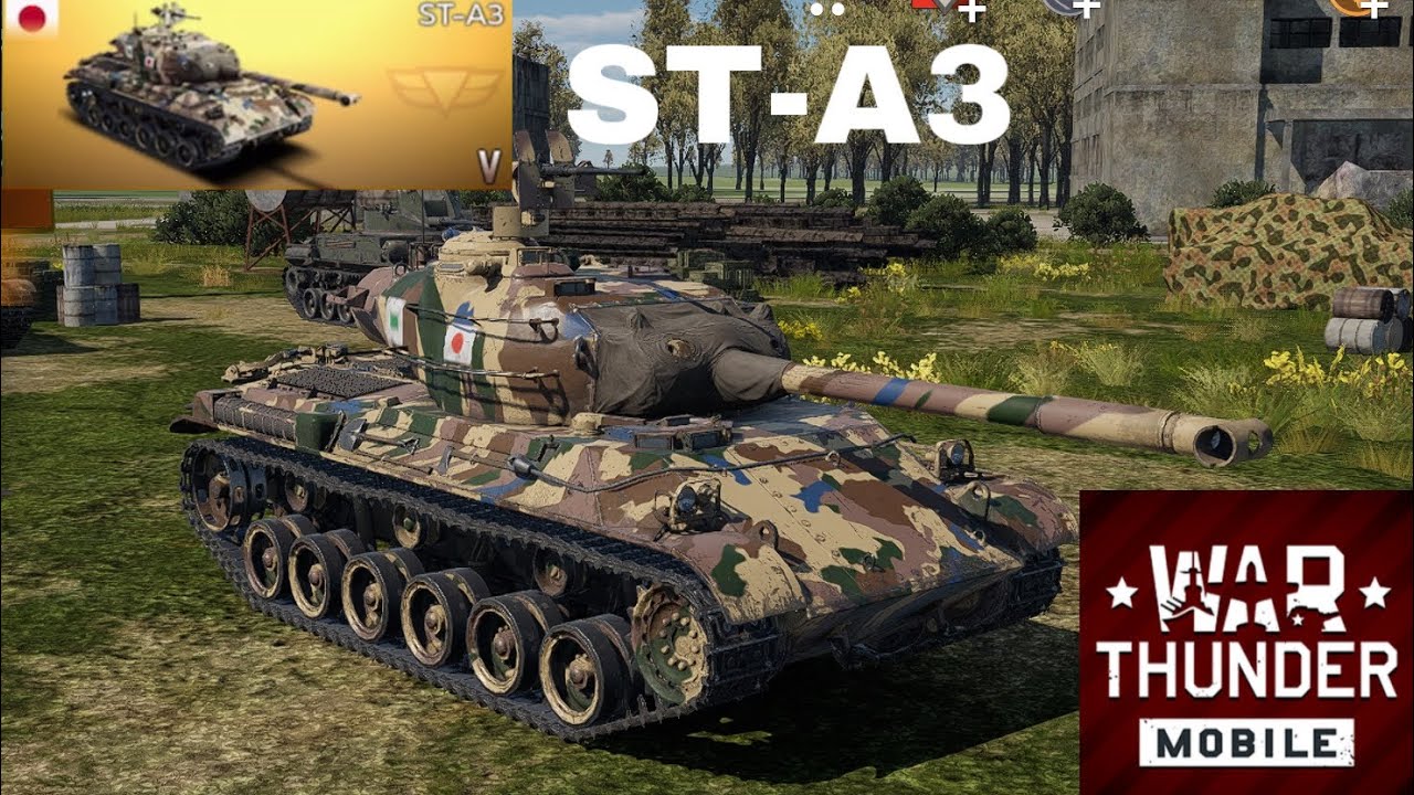 ST-A3 Gameplay | War Thunder Mobile - YouTube