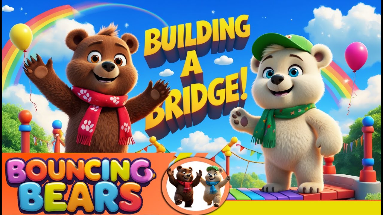 Build a Bridge for Kids 🌉 | Fun & Educational Cartoon for Toddlers I ...