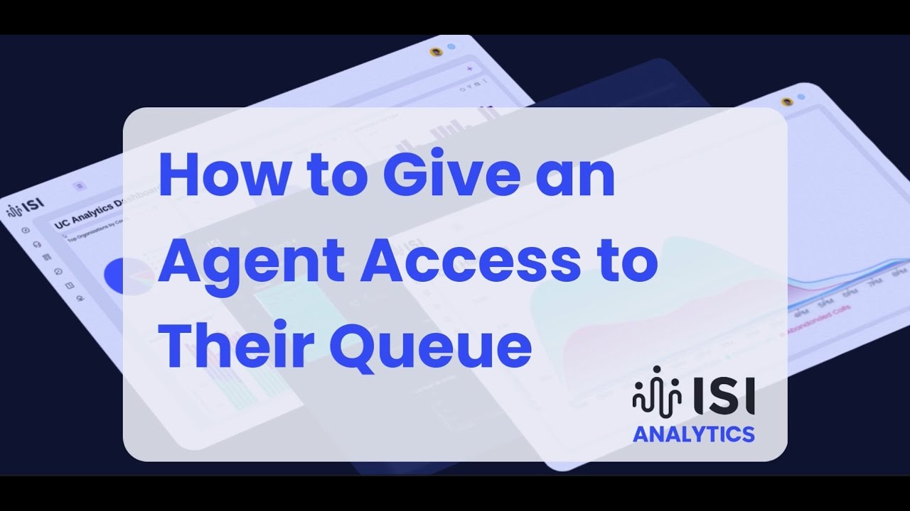 How to Give Agents Access to MS Teams Queue Metrics with ISI Analytics - YouTube