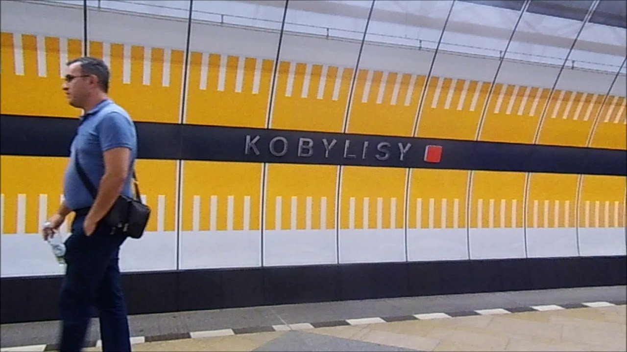 Prag 2017 Mit der Metro C Kobylisy nach Malostranska Schützes ...