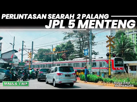 MAIN KE JPL 5 MENTENG, Perlintasan Dekat Stasiun "Mati" Mampang dan Manggarai | MAUL'S TRIP ...
