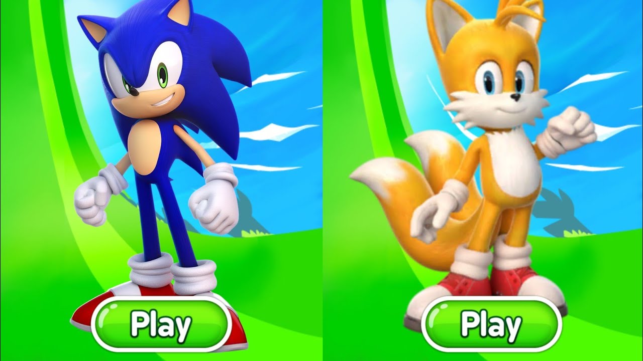 Sonic Dash - Sonic Vs Movie Tails Vs all Boss Zazz Egman - All 86 ...